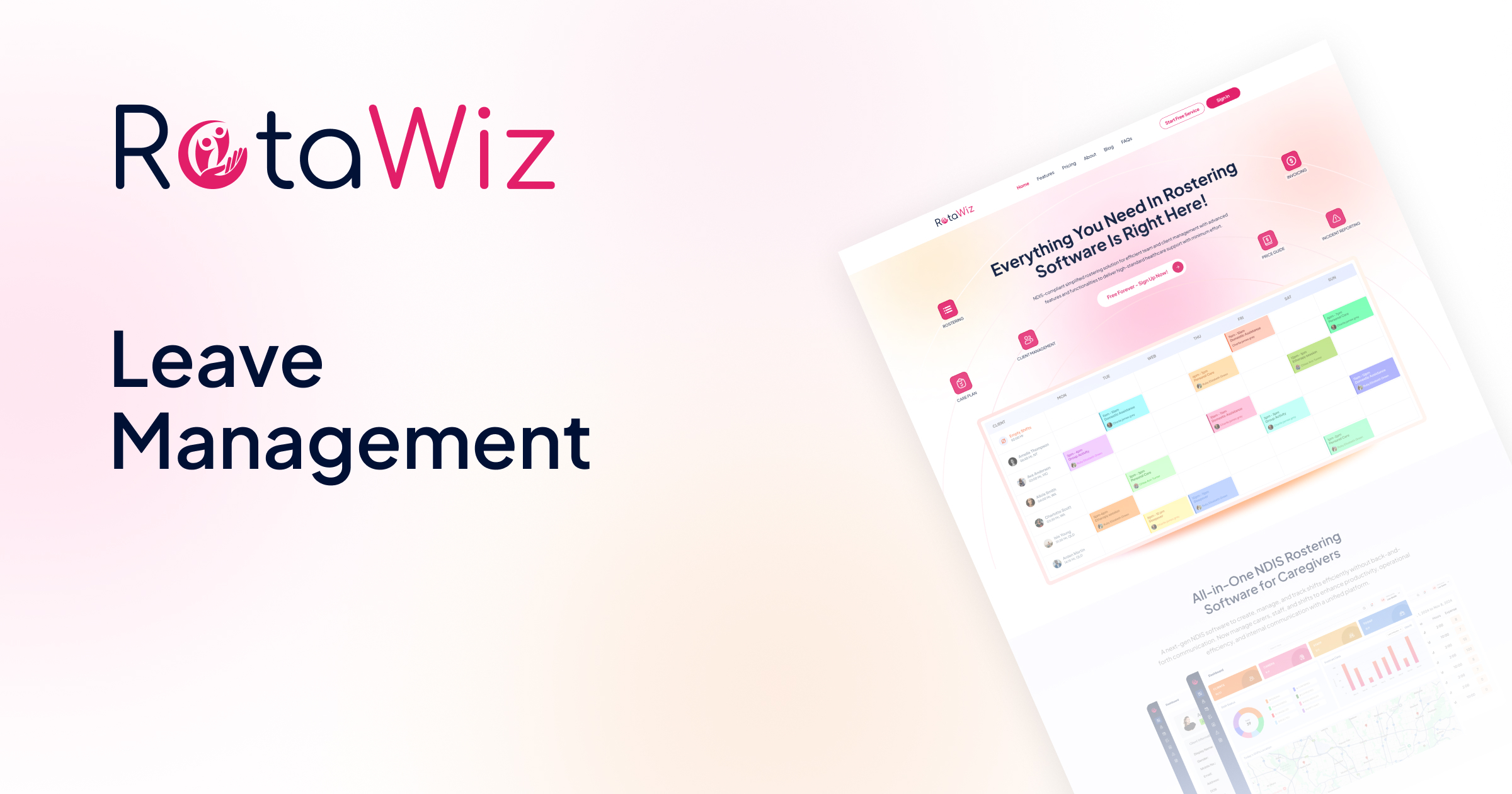 NDIS Leave Management — RotaWiz Leave Software