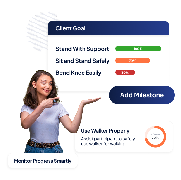NDIS Client Goals Made Easy with RotaWiz Goal App