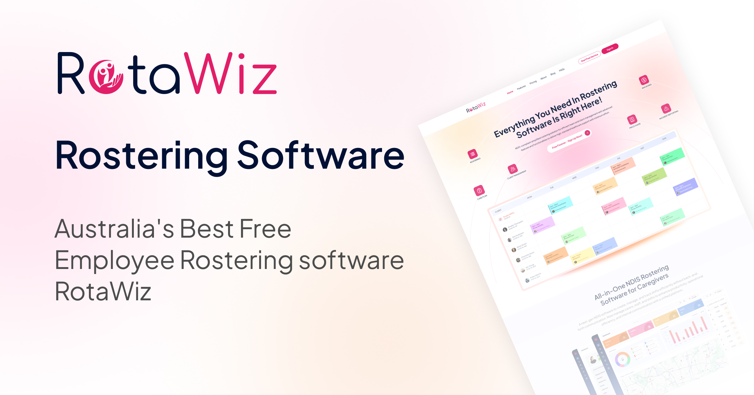 Australia's Best Free Employee Rostering software - RotaWiz